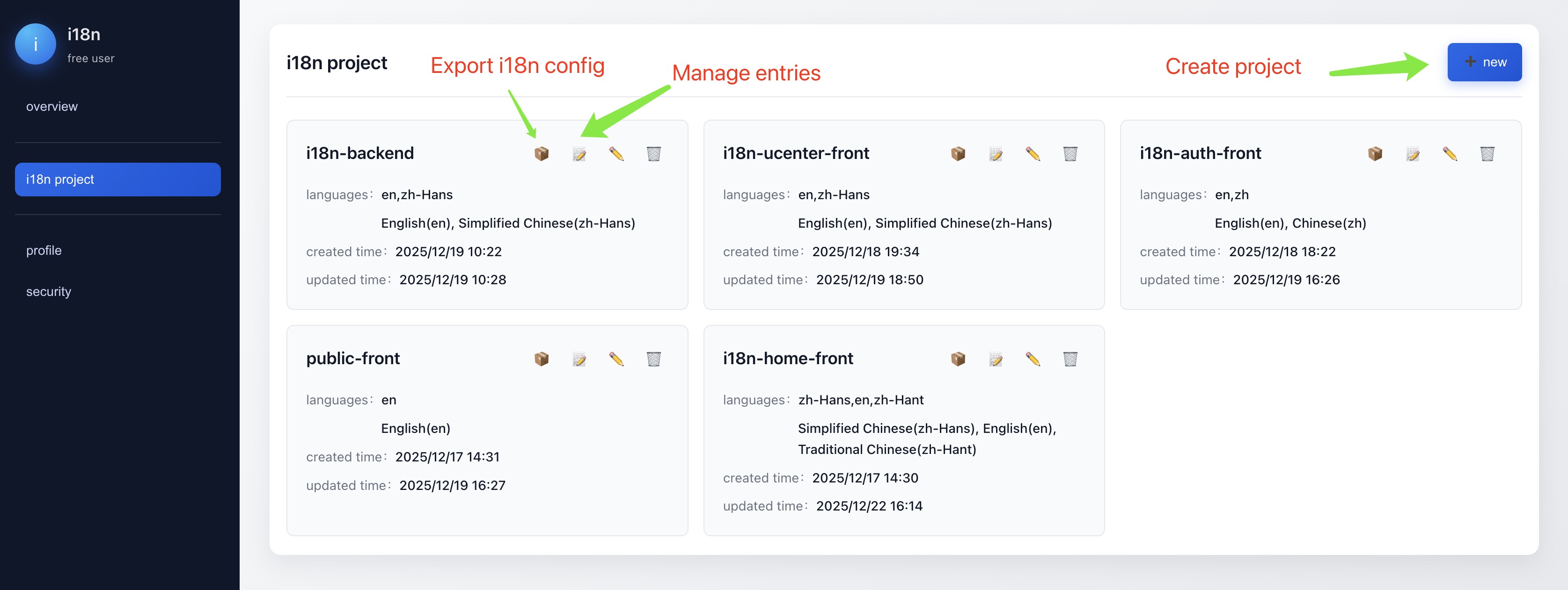 I18n Configuration Manager Platform
